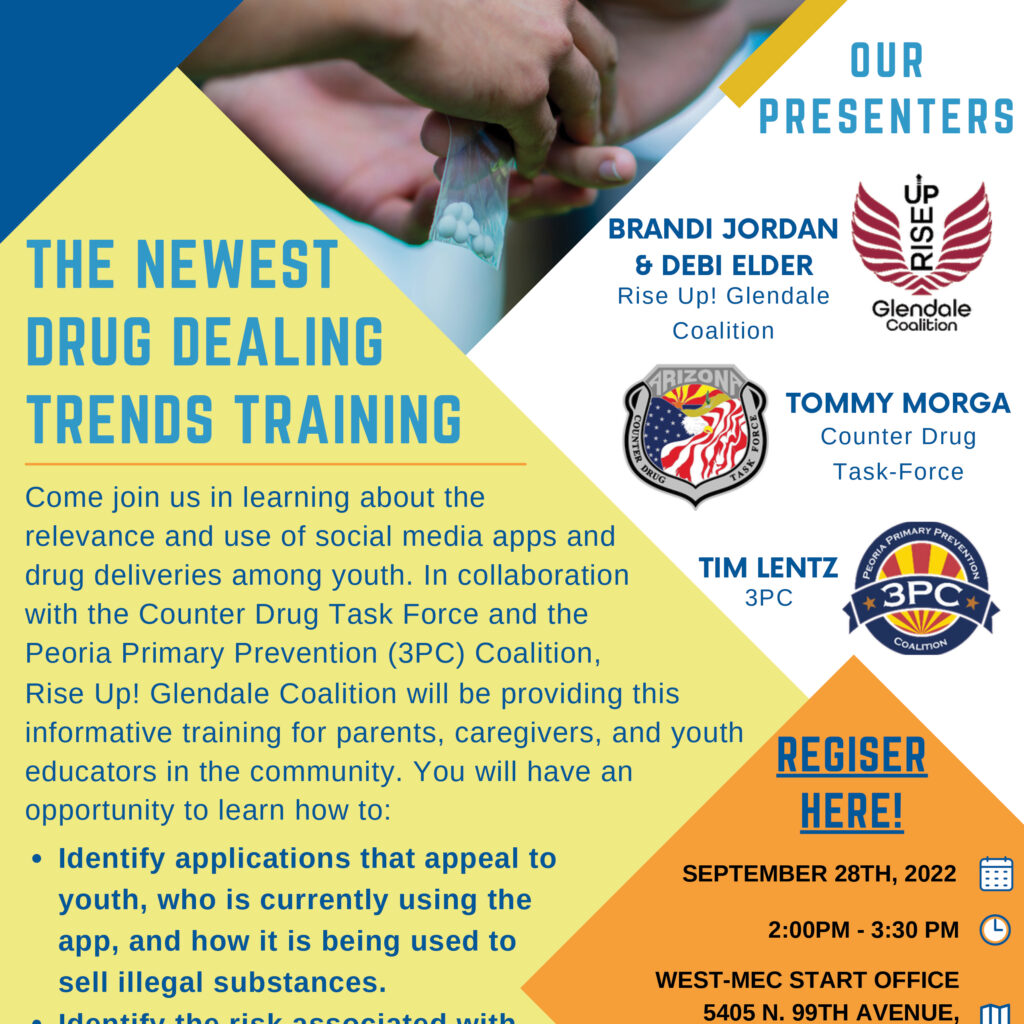 The Newest Drug Dealing Trends Training – Rise Up! Glendale